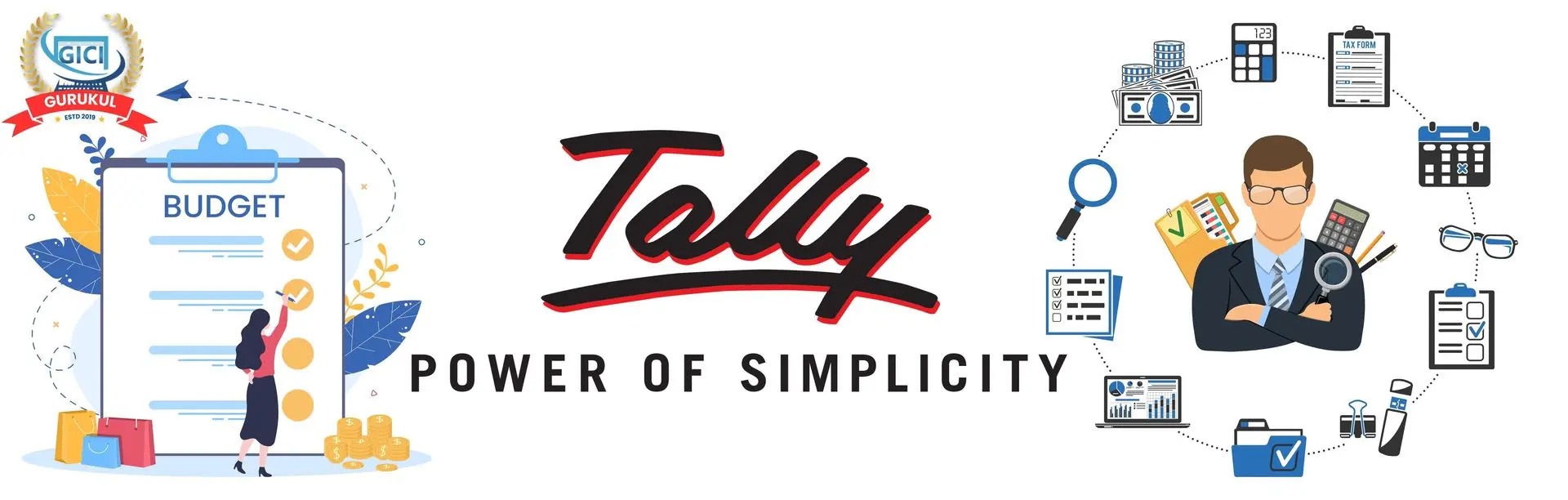 Learn Tally | Tally ERP 9 with GST | Tally Prime | Gurukul Infotech